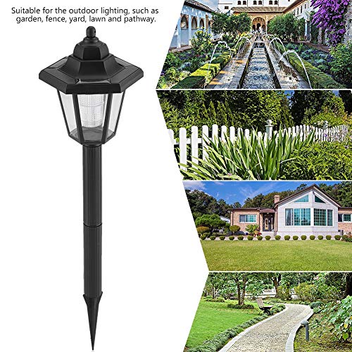 Solar Powered LED Lawn Lamp Outdoor LED Post Solar Light Garden Landscape Yard Pathway Lighting Security Light