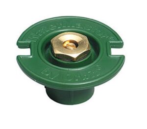 orbit 54024 green flush head full pattern brass nozzle