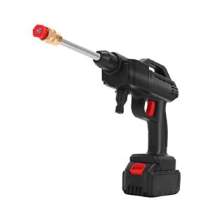 car washer 15000mah cordless high pressure car washer spray water gun portable car washing pressure cleaner garden house cleaning machine car washer kit (color : 48v 1 eu)