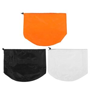 vingvo push mower cover polyester fabric of lining dust cover, lawn mower trimmer engine motor featuring drawstring shrink opening design dustproof trimmer garden