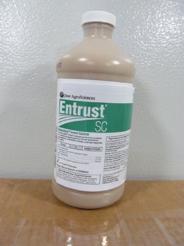 Entrust SC Insecticide 1 Quart - Certified OMRI Organic - Spinosad