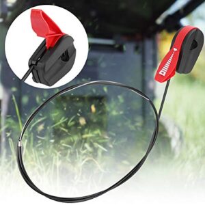 Control Handle Plastic Universal Throttle Switch Lever Lawnmower Control Handle Garden Machine Fitting,Lawn Mower Accessories