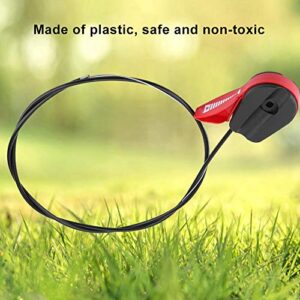 Control Handle Plastic Universal Throttle Switch Lever Lawnmower Control Handle Garden Machine Fitting,Lawn Mower Accessories