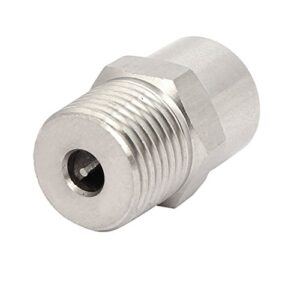 uxcell 1/2BSP 304 Stainless Steel Wide Angle Axial Whirl Full Cone Spray Tip