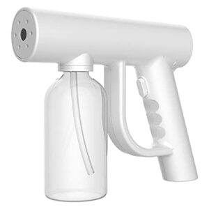 Portable Disinfectants Fogger Machine,Handheld Rechargeable Sprayer,Sanitizer Spray Gun,Steam Gun for Home,Office,School,Garden 300ML -White FARUTA