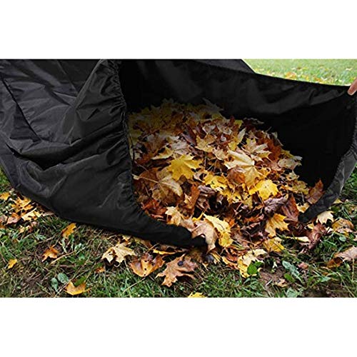 HUIKJI Lawn Tractor Grass Catcher Bag,Gardening Lawn Leaf Yard Waste Container Garden Sweeper Leaves Storage Bag Big Capacity 54 Cubic Feet Material collection systems