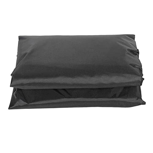 NIMOSA Hot Tub Cover Square, Hot Tub Cover Lazy SPA Waterproof Outdoor Garden Hot Tub Cover Swimming Pool Cover Multiple Sizes to Choice,Black,207x207x30cm