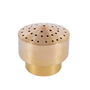 Water Nozzle, Brass Column Fireworks Water Fountain Nozzle Garden Pond Sprinkler Spray Head for Garden Pond Brass Cluster Water Fountain Nozzle Spray Pond Sprinkler Qaste Oil Nozzle