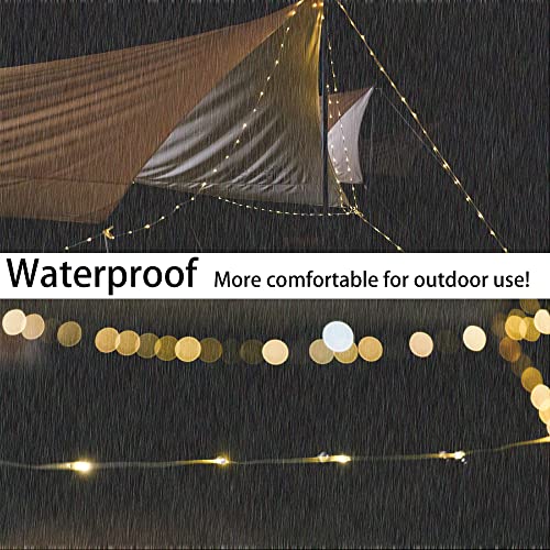 Barzee Solar String Lights Outdoor Waterproof,2-Pack Total 480LED 160Ft,8 Modes Twinkle Solar Fairy Lights Outdoor Waterproof for Patio Yard Tree Wedding Party Christmas Home Decoration