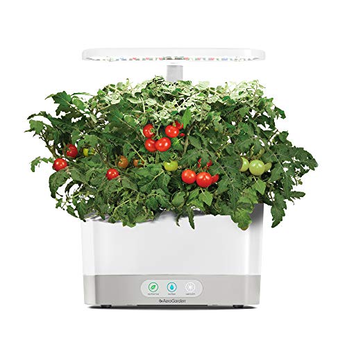 AeroGarden Harvest with Gourmet Herb Seed Pod Kit - Hydroponic Indoor Garden, White & Grow Anything Seed Pod Kit for Hydroponic Indoor Garden, 9-Pod