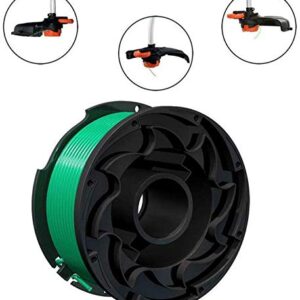 GH3000 Trimmer Spool Replacement Compatible with Black and Decker SF-080 SF-080-BKP GH3000R LST540B LST540 Auto Feed Weed Eater, SF080 Spool Refills 20ft 0.080 inch Single Line, GH3000 Spool