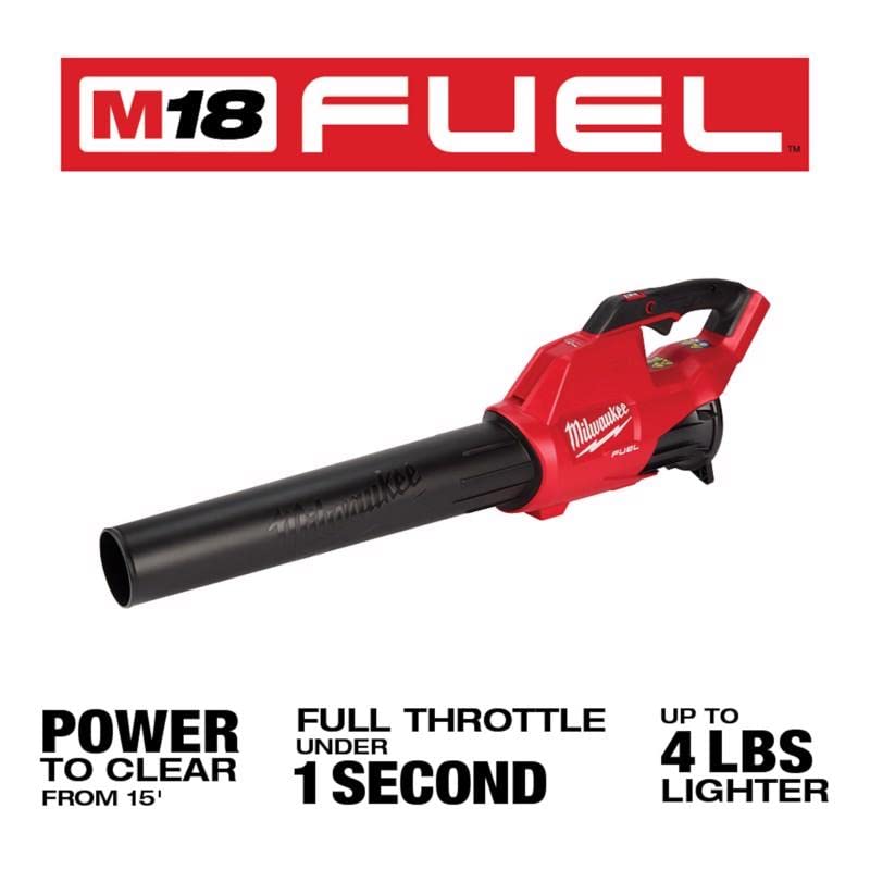 Milwaukee M18 Fuel 18-Volt Lithium-Ion Brushless Cordless Quik-LOK String Trimmer/Blower Combo Kit with Battery & Charger (2-Tool) 3000-21