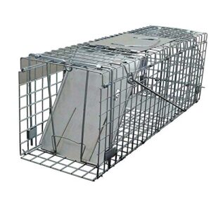 Humane Mouse Trap Rat Trap Rodent Trap Large Live Catch Cage, Easy to Set Up and Reuse, Suitable for Outdoor Indoor, Use in Home, Gardens, Garages - 24 in x 7.48 in x 8.26 in