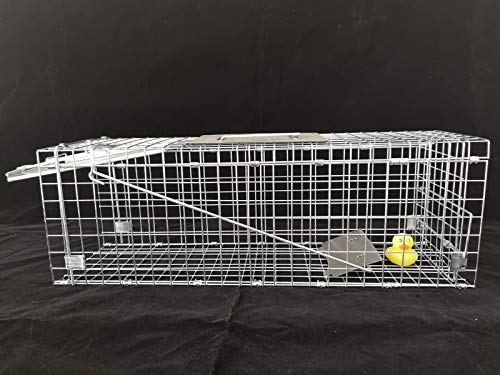 Humane Mouse Trap Rat Trap Rodent Trap Large Live Catch Cage, Easy to Set Up and Reuse, Suitable for Outdoor Indoor, Use in Home, Gardens, Garages - 24 in x 7.48 in x 8.26 in