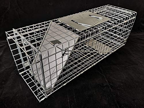 Humane Mouse Trap Rat Trap Rodent Trap Large Live Catch Cage, Easy to Set Up and Reuse, Suitable for Outdoor Indoor, Use in Home, Gardens, Garages - 24 in x 7.48 in x 8.26 in