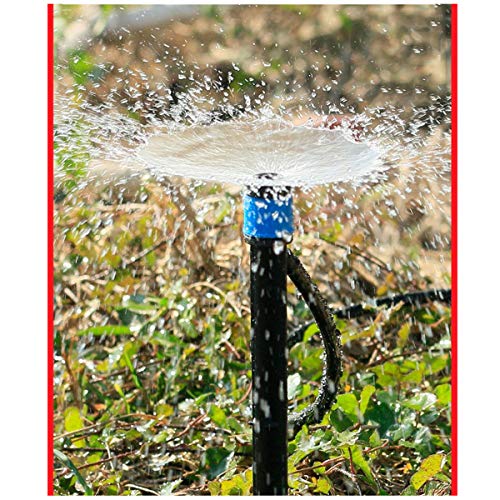 E-outstanding 20-Pack Irrigation Drippers 360 Degrees Adjustable Full Circle Type Micro Spray Drip Emitters Watering Sprinklers Garden Water Irrigation System Sprayers