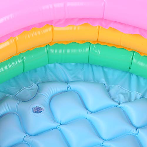 Children Soft Inflatable Swimming Pool Swimming Pool Kids Boy Pool for Outdoor Garden Cartoon Baby Pool Thicken(Small)