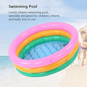 Children Soft Inflatable Swimming Pool Swimming Pool Kids Boy Pool for Outdoor Garden Cartoon Baby Pool Thicken(Small)