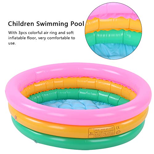 Children Soft Inflatable Swimming Pool Swimming Pool Kids Boy Pool for Outdoor Garden Cartoon Baby Pool Thicken(Small)