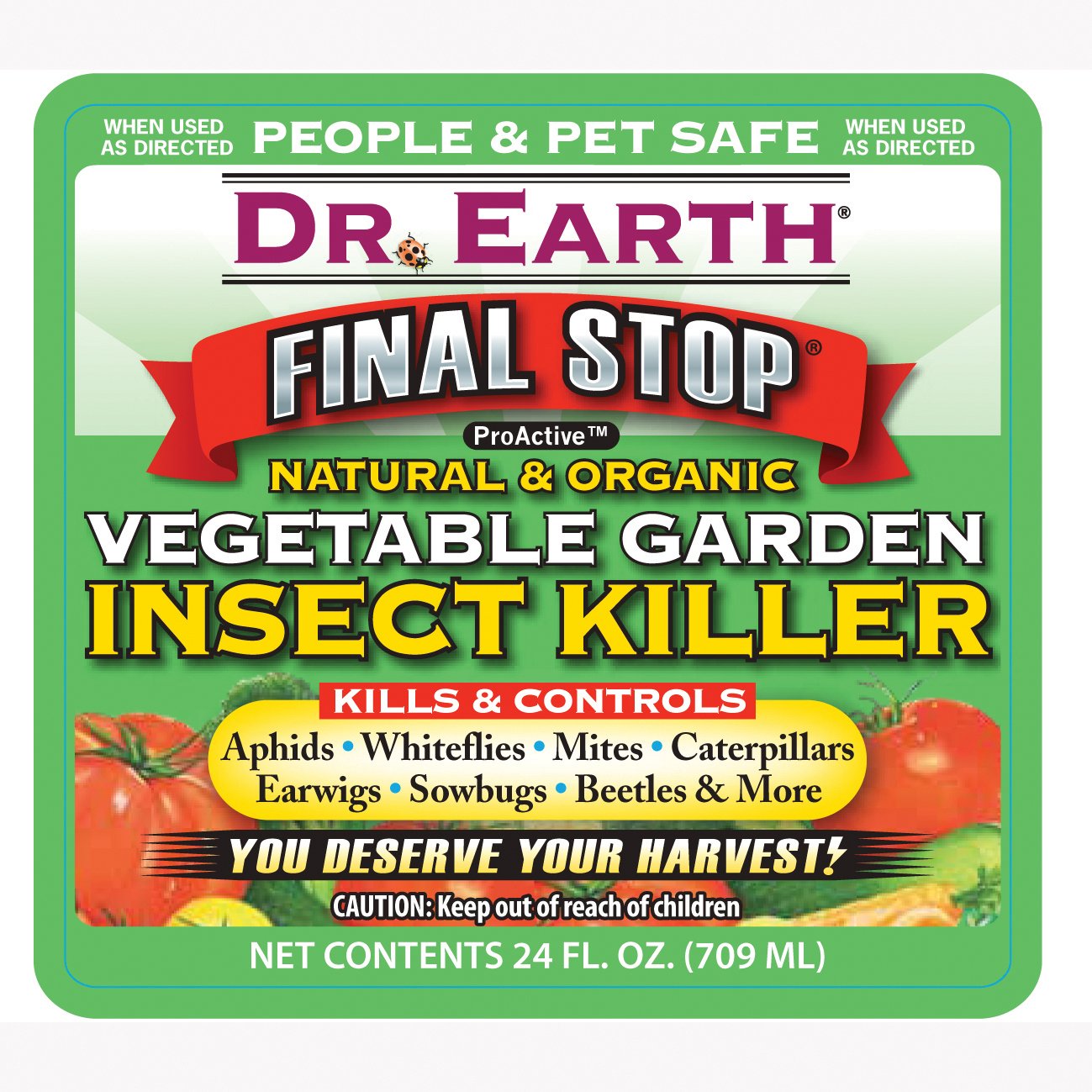 Final Stop® Vegetable Garden Insect Killer 8005 24 Oz RTU