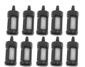 shiosheng 10pcs/lot gas fuel filter for sthil ts400 ts410 ts420 ts650 ts700 ts760 ts800 ms260 ms290 ms310 ms340 bg45 bg55 bg65 bg85 bg56 bg66 bg72 bg75 br200 br320 br340 br420 br500 br5chainsaw parts