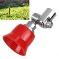 G3 8 Female Thread Agricultural Pesticide High Pressure Fogging Small Airflow Red Head Universal Movable Copper Plastic Anti Gale Cover Fogging Nozzle