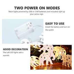 OSALADI Elephant String Lights Metal Animal Fairy Lights Battery Operated Star LED Hanging Garland Light for Wedding Birthday Bedroom Curtain Yard Garden Decoration