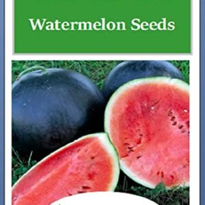 25 Black Diamond Watermelon Seeds | Non-GMO | Heirloom | Instant Latch Garden Seeds