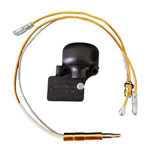 Firdnyohs Patio Gas Heater Dump Switch - Gas Patio Heater Repair Replacement Parts Thermocoupler & Dump Switch Control Safety Kit for Patio Propane Gas Heaters, Garden Outdoor Heaters