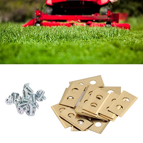 Lawn Mower Replacement Blades, Simple Installation Lawn Mower Blade Set for Garden