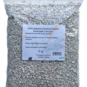 Natural Crushed Oyster Shell with Calcium (4 lb)