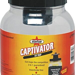 Farnam Home and Garden 14680 Starbar Captivator Fly Trap, (1.06 ounces or 30 grams)