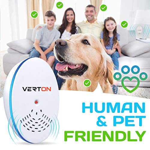 VD1B 2Pack - Ultrasonic Pest Repeller - Electronic Plug-in Best Repellent - Pest Control - Get Rid of - Rodents Squirrels Mice Rats Insects - Roaches Spiders Bed Bugs Fleas Ants Fruit Fly Flies!