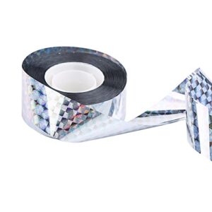 GLOGLOW Scare Tape, 90M Control Deterrent Bird Tape for Home Garden and Farm