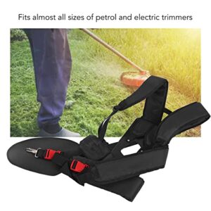 Tgoon Trimmer Shoulder Strap, Highly Porous Flexible Soft Polyester Garden Machinery Accessories Heat Dissipation for Farming