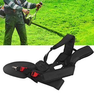 Tgoon Trimmer Shoulder Strap, Highly Porous Flexible Soft Polyester Garden Machinery Accessories Heat Dissipation for Farming