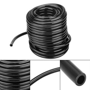 Garden Watering Tube, Water Tube Irrigation Hose Blank Distribution Tubing Line Drip Irrigation Tubing DIY Agriculture Hydroponics Misting Tubing 1/4 inch for Garden Irrigation System (10m)