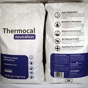 50 Lbs Calcium Carbonate Limestone Powder - Rock Dust - Soil Amendment and Fertilizer ph Neutralizer