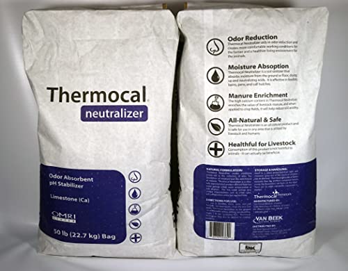 50 Lbs Calcium Carbonate Limestone Powder - Rock Dust - Soil Amendment and Fertilizer ph Neutralizer