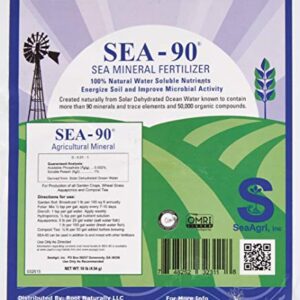 Root Naturally Sea-90 Ocean Mineral Organic Fertilizer - 10 Lb