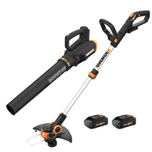 worx 20v gt 3.0 + turbine blower (batteries & charger included)