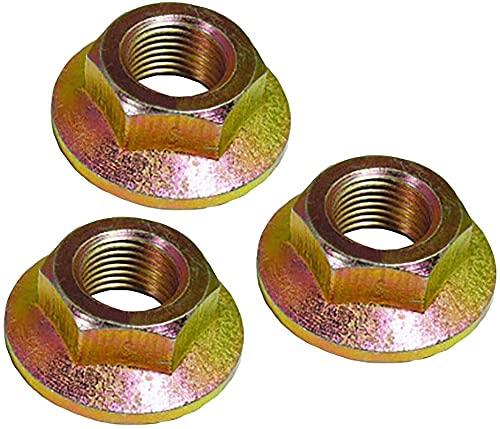 JIANGLI Spindle Blade Nut for Cub Cadet Zero Turn Mower RZT 50 - RZT 54 - RZT42 (3 Pack)