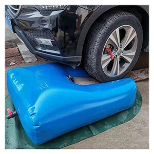 folding water bag, car water carrier container odorless water storage bag portable water bag container for garden, construction, livestock feeding baiying (color : blue, size : 2100l-2x1.5x0.7m)