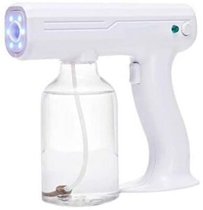 berlinvv handheld sprayer fogger machine 0-20Μm cordless fogger machine disinfectant,handheld usb rechargeable ulv electric sprayer nano atomizer,suitable for home office school garden outdoor