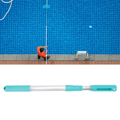 Fdit 3 Section Telescopic Detachable Aluminum Swimming Pool Extension Rod Garden Tools Swimming Cleaning Accessories and Supplies