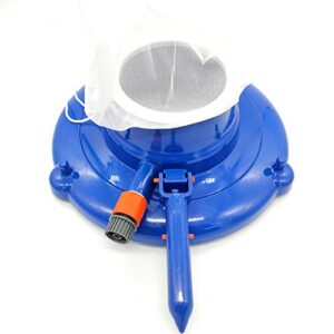 GCARTOUR Swimming Pool Leaf Vacuums Big Sucker Portable Pool Floating Objects Vacuums Blue (Blue)