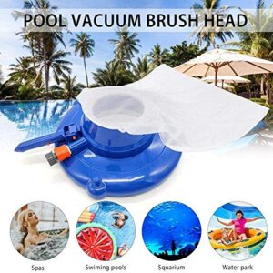 GCARTOUR Swimming Pool Leaf Vacuums Big Sucker Portable Pool Floating Objects Vacuums Blue (Blue)