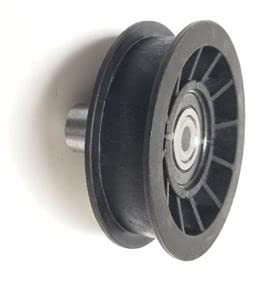 lawn & garden amc flat idler pulley for craftsman, poulan, husqvarna: 179114, 532179114, & more