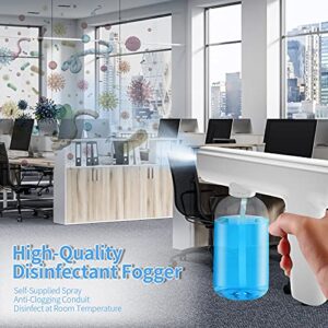 Atomizer Sprayer, Rechargeable Nano Electric Handheld Sprayer with Blue Light Fogger Gun Portable Sprayer Gun for Home, School, Office or Garden