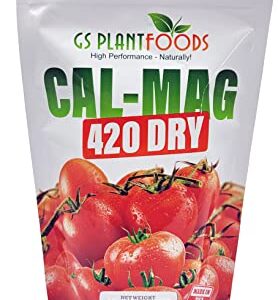 GS Plant Foods Cal-Mag 420 Dry Super Concentrate, Makes 420 Gallons of Nutrient Solution, 18 Ounces, Calcium/Magnesium Fertilizer